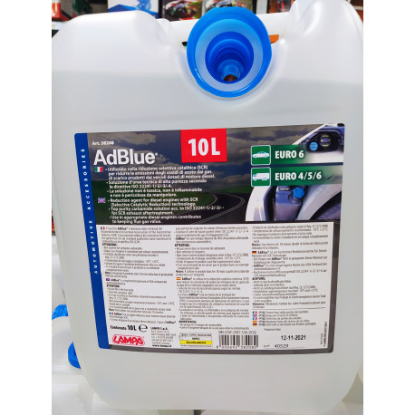 ᐅ ADBLUE 10 Lt C/Travasatore, ISO 22241 - 1/ - 2/ - 3/ - 4 Lampa
